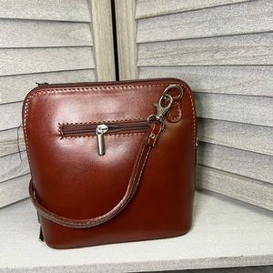 massimo castelli | Bags | Brand New Italian Leather Crossbody Black Or ...